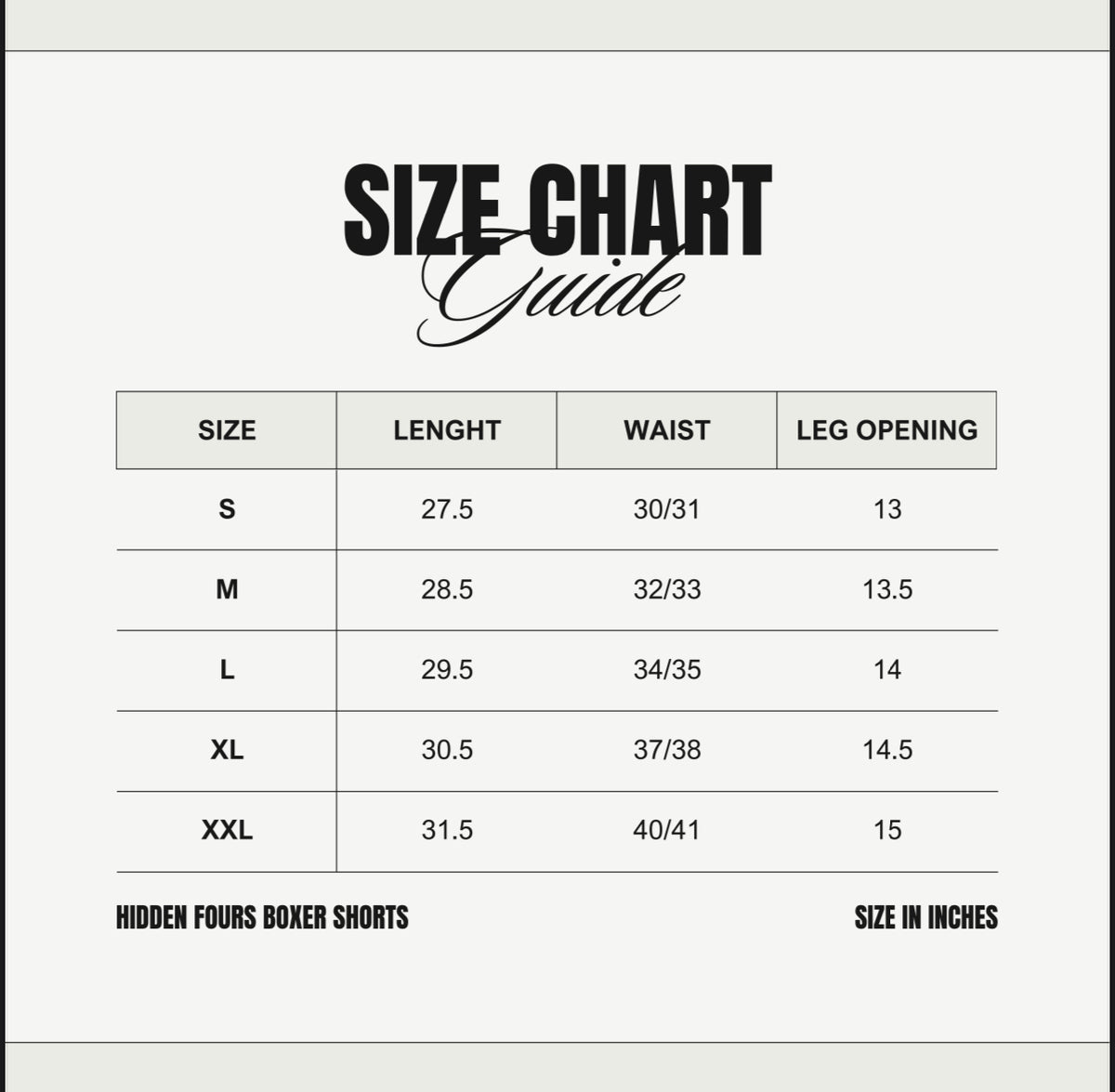 HIDDEN FOURS BOXER BAGGY SHORTS – HIDDENFOURS